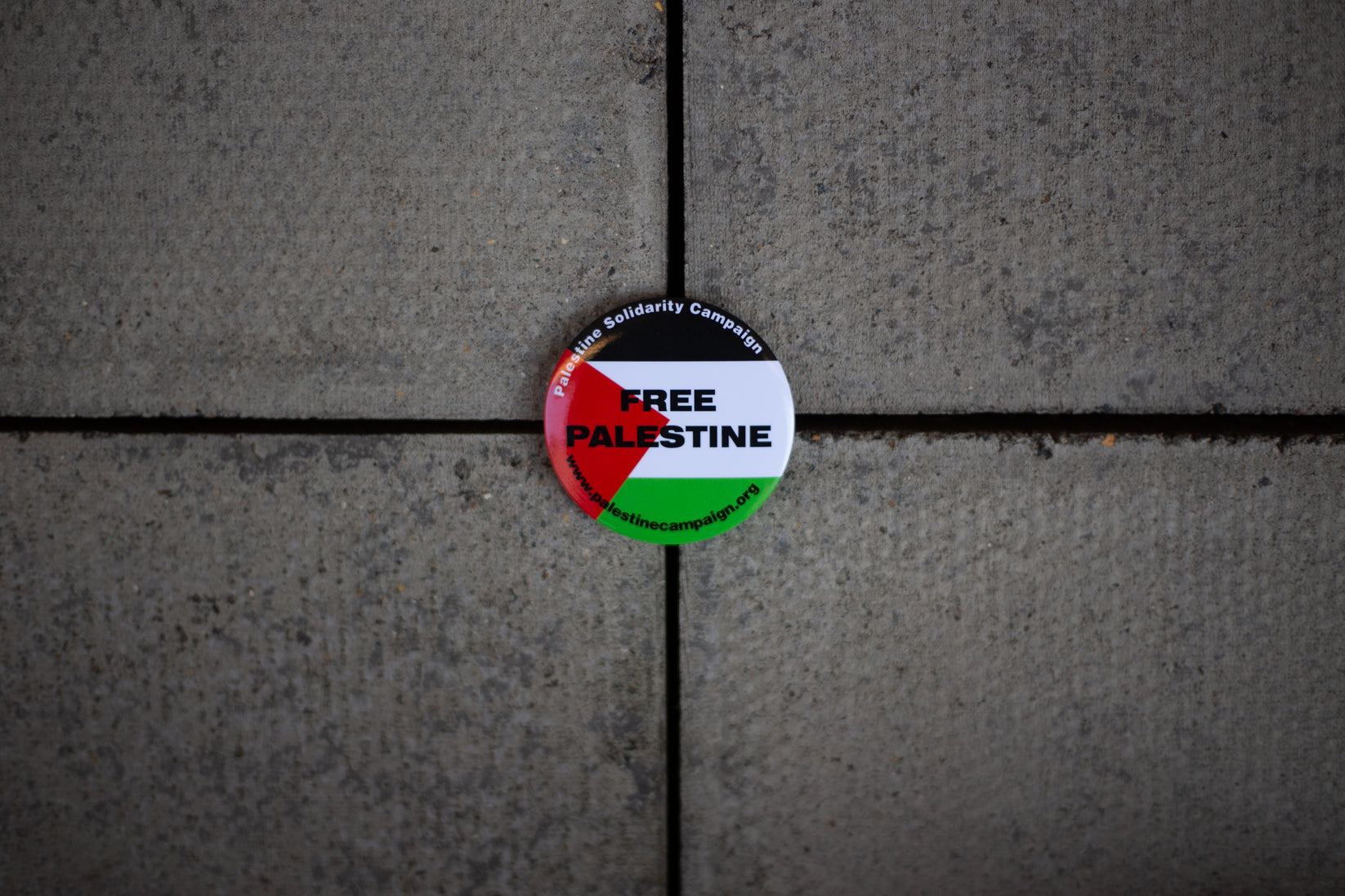 Free Palestine Badge – Palestine Solidarity Campaign